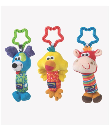 Playgro igračke za kolica Veseli Tinkle Trio- A078625