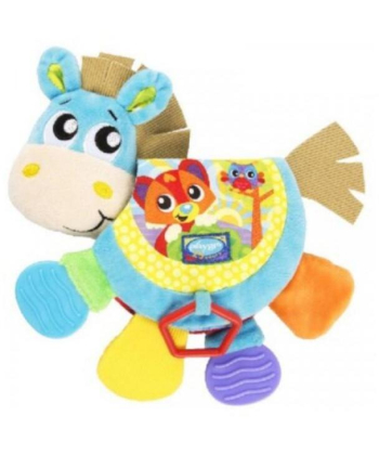 Playgro igračka za bebe muzička knjiga Clip Clop- A075627