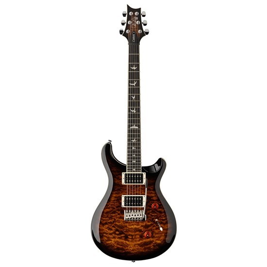 PRS SE Custom 24 Quilt Black Gold Električna gitara