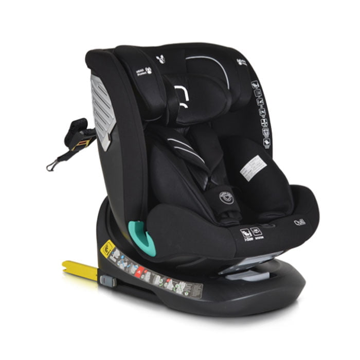 Cangaroo auto sedište Quill i-Size Black 40-150cm Isofix