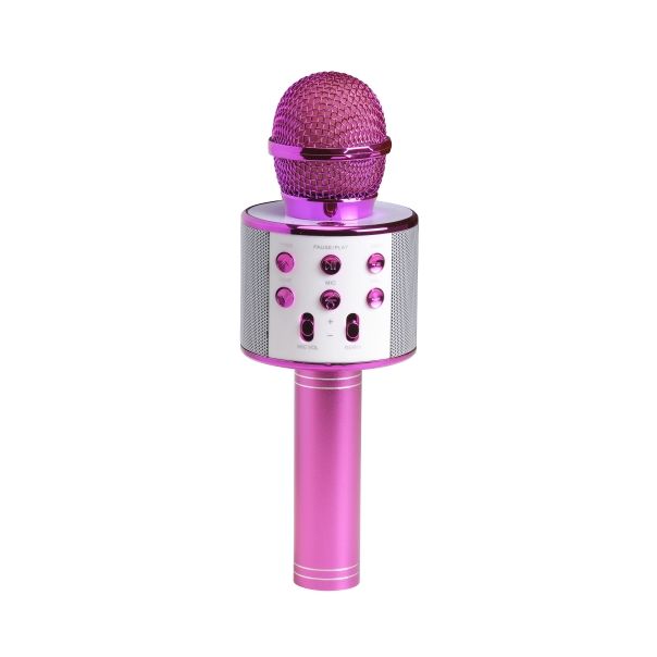 DENVER Bluetooth mikrofon Karaoke KMS-20, roza