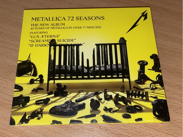 Metallica – 72 Seasons (CD), DIGIPACK, NOVO