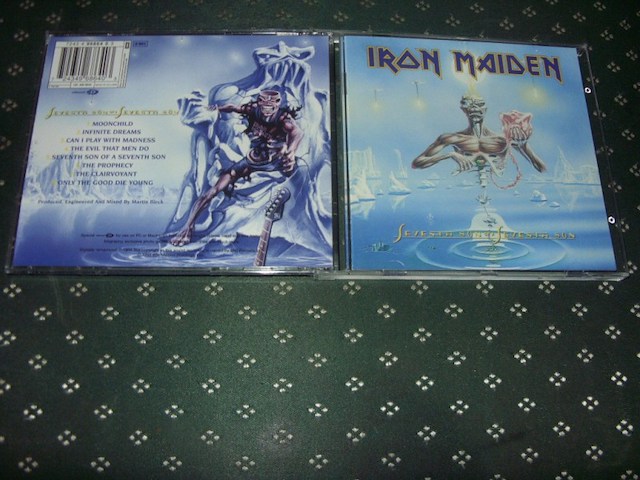 Iron Maiden ‎– Seventh Son Of A Seventh Son CD EMI 1988