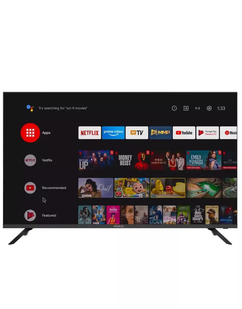 SMART LED TV 43 Vivax 43UHD10K 3840x2160/4K/DVB-T2/S2/C