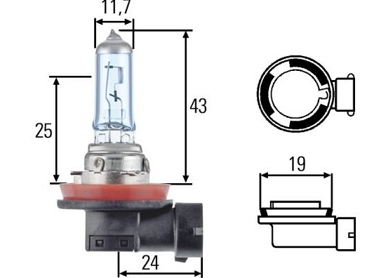 Sijalica H8 35w Bosch