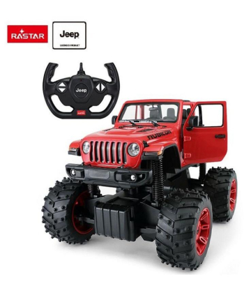 Rastar automobil za decu Jeep RC 1:14 Crvena- A044986