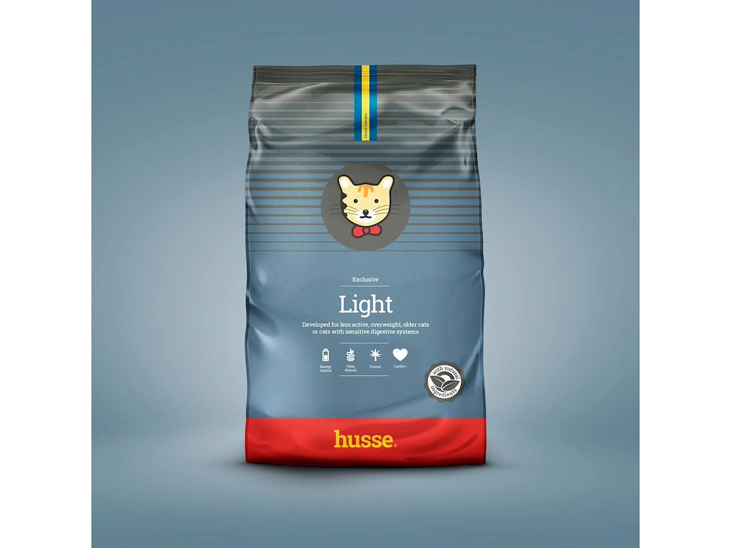Husse suva hrana za mačke Exclusive Light: 2 kg