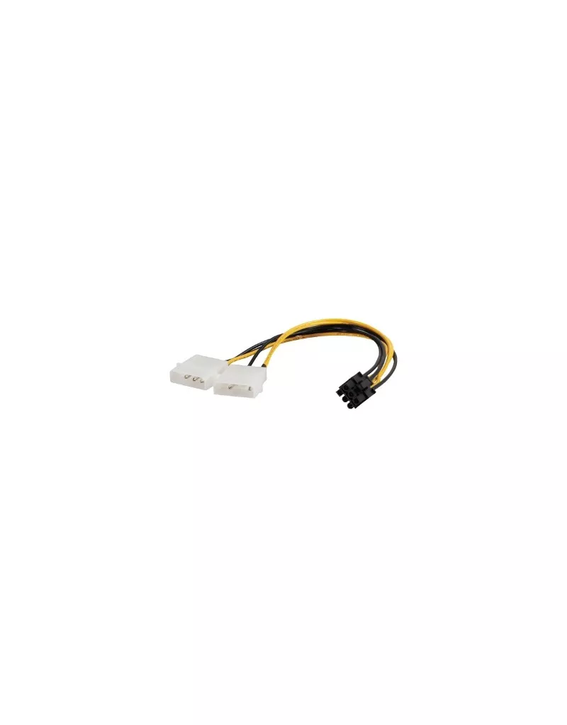 E-GREEN Naponski adapter za PCI-E VGA (6-pin) -2x Molex