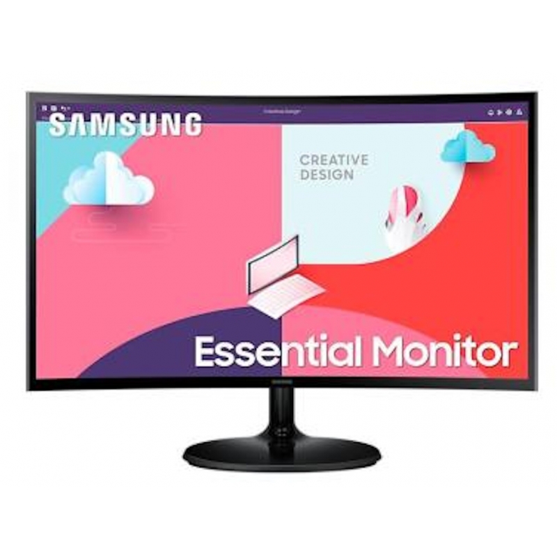 Monitor SAMSUNG LS27C360EAUXEN 27"/VA,zakrivljen/1920X1080/75Hz/4ms GtG/VGA,HDMI/Freesync/VESA