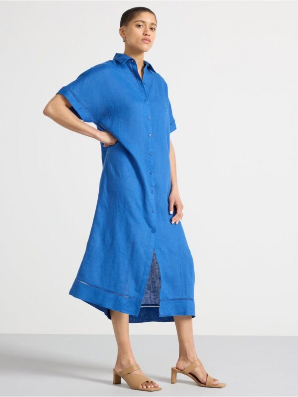 Haljina – 100% lan – Shirt dress in linen