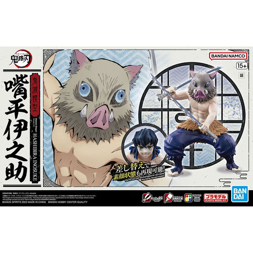 Bandai 65697 Model Kit Demon Slayer Hashibira Inosuke