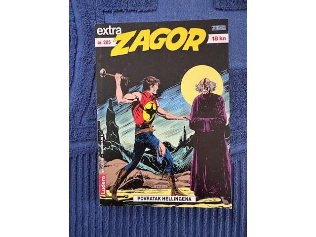 ZAGOR EXTRA 285 POVRATAK HELLINGENA ludens