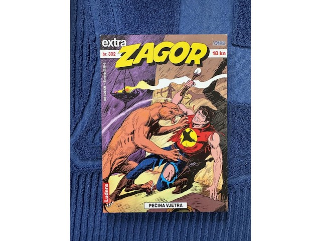 ZAGOR EXTRA 302 PEĆINA VJETRA ludens