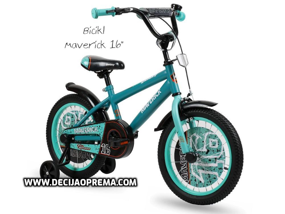 Bicikl Galaxy Maverick 16″ za decu Zeleni