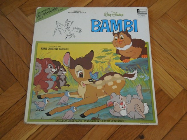 bambi - walt disney - france press