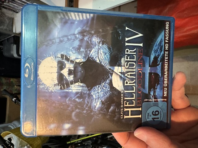 Hellraiser IV blu ray