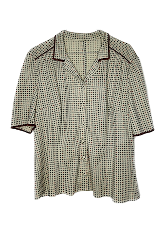 Krem košulja sa crvenim rubom [VINTAGE]