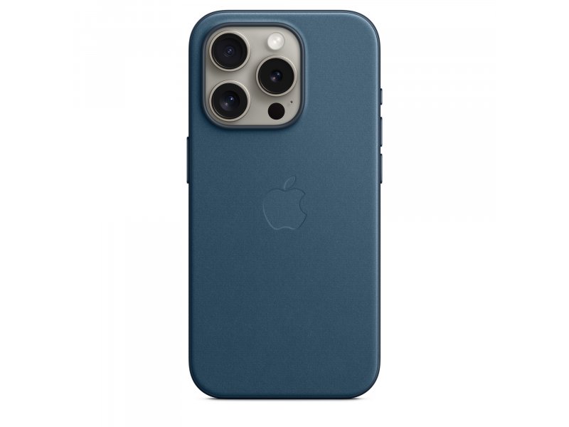APPLE IPhone 15 Pro FineWoven Case W MagSafe – Pacific Blue ( Mt4q3zm/A )