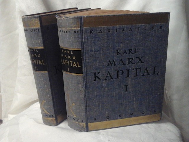 Kapital I i II Karl Marks Marx karijatide 1933 godine