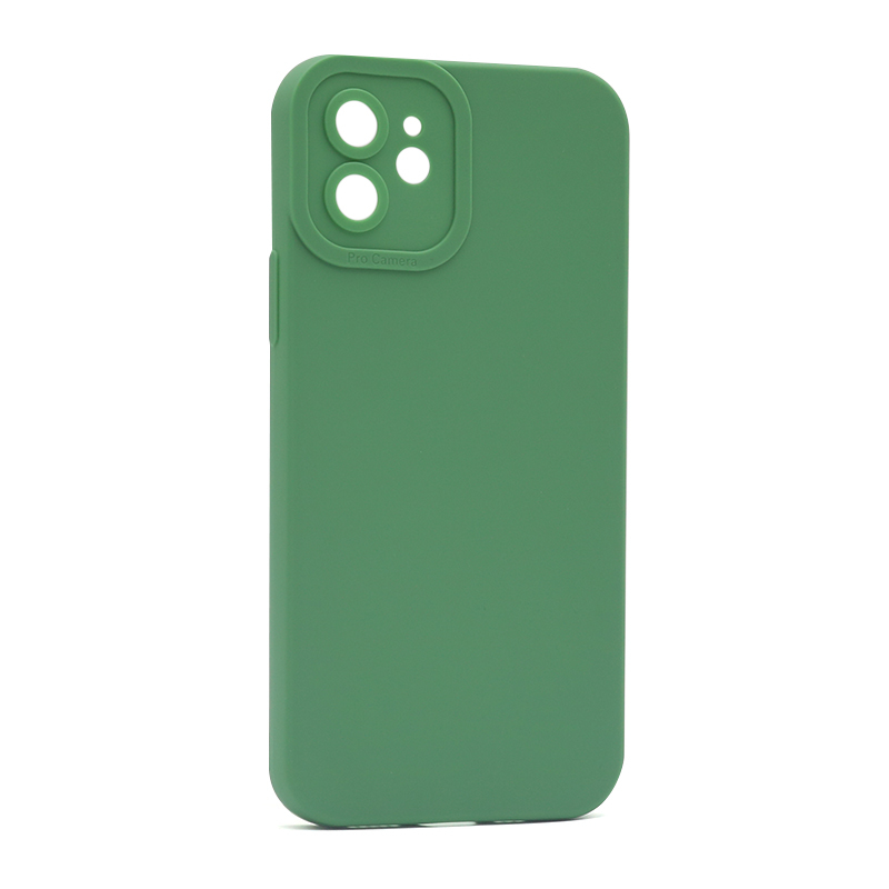 iPhone 11 - Zastitna silikonska maska (futrola) Pro Camera 6.1 tamno zelena (MS)