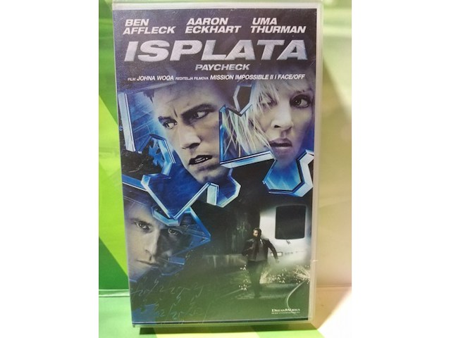 Isplata / Paycheck - Ben Affleck  / VHS /