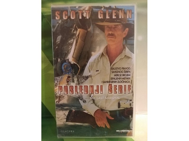 Poslednji Šerif - Scott Glenn / VHS /