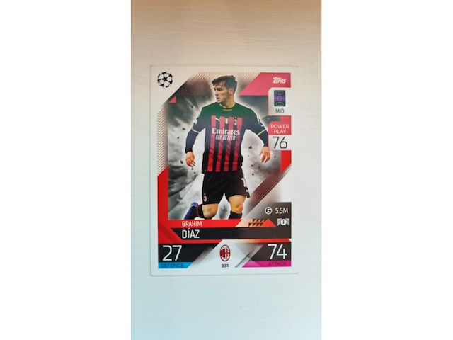 Match attax 2022 2023 broj 331