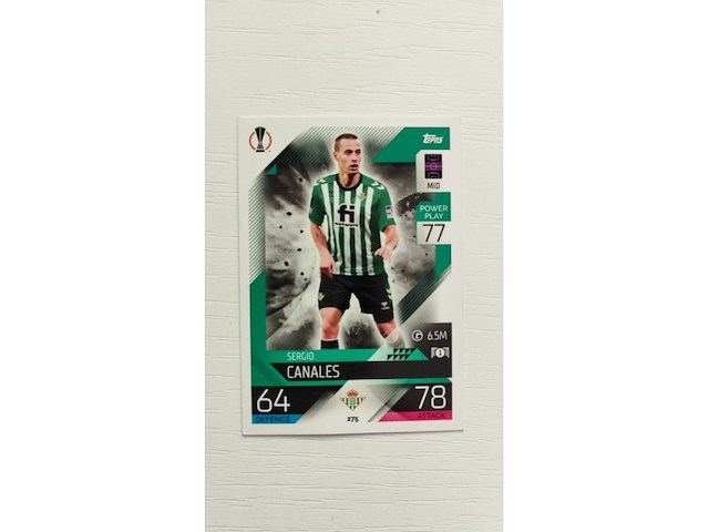 Match attax 2022 2023 broj 275