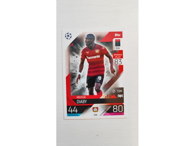 Match attax 2022 2023 broj 233