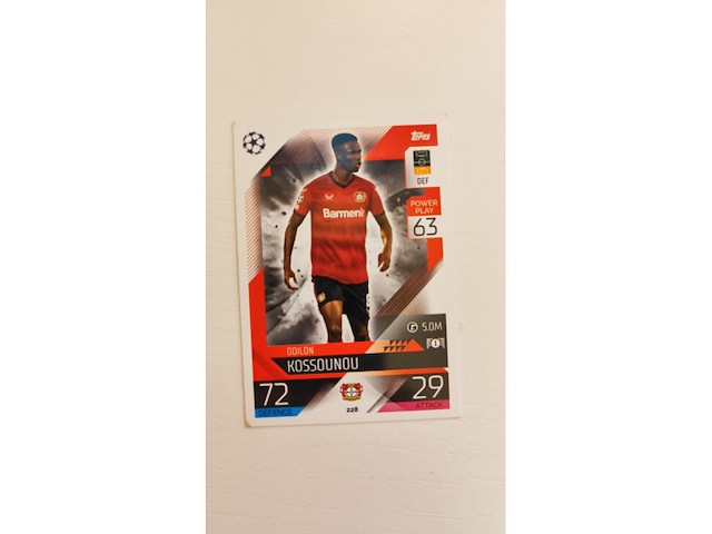 Match attax 2022 2023 broj 228