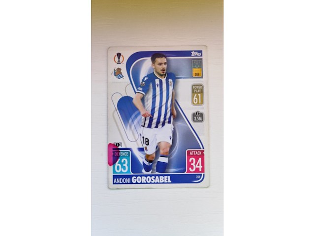 Match attax 2021 2022 broj 266