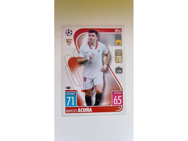 Match attax 2021 2022 broj 249