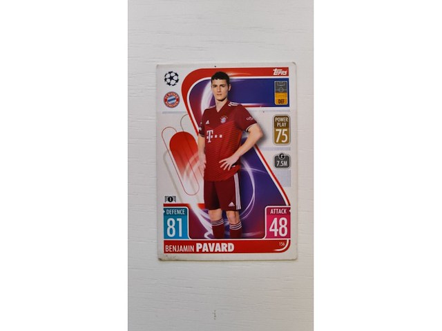 Match attax 2021 2022 broj 156