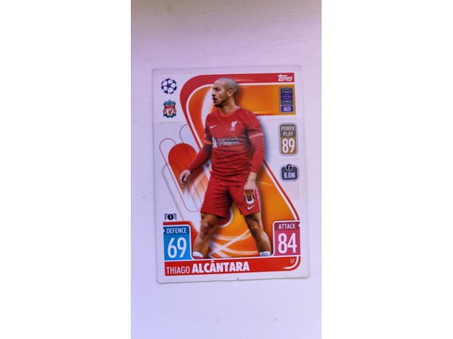 Match attax 2021 2022 broj 057