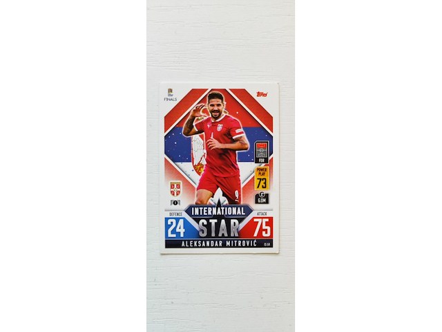 Match attax Aleksandar Mitrović