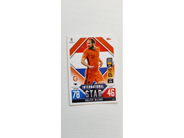 Match attax Daley Blind