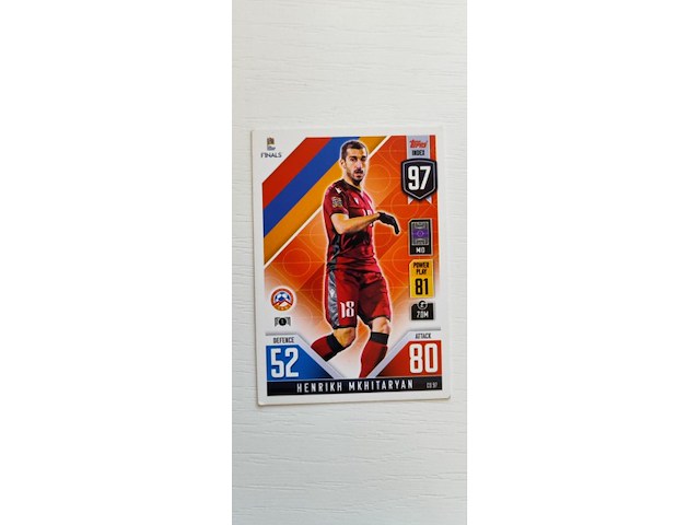 Match attax Henrikh Mkhitaryan