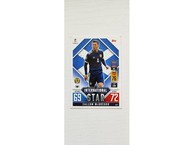 Match attax Callum McGregor