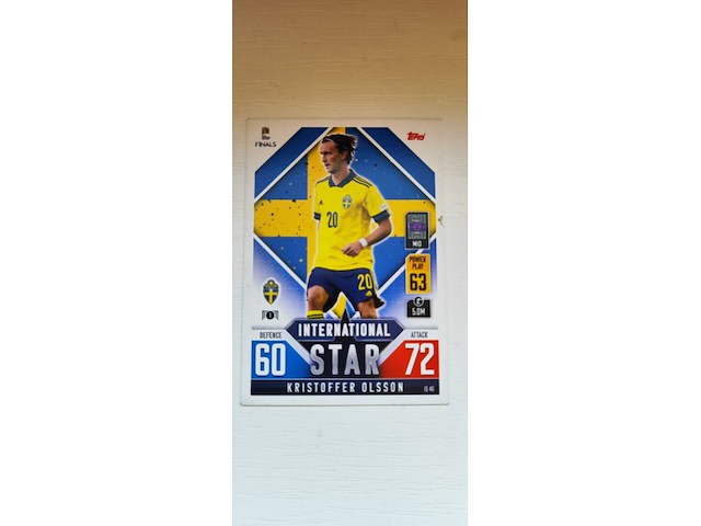 Match attax Kristoffer Olsson