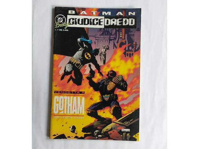 strip DC BATMAN N. 1 Batman prestige Ciuduce Dredo Prin