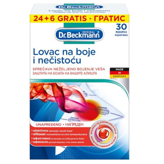 Lovac na boje i nečistoću DR.BECKMANN 24+6