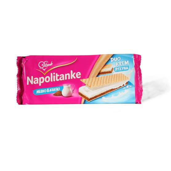 Napolitanka ŠTARK Mleč.i kakao krem 180g