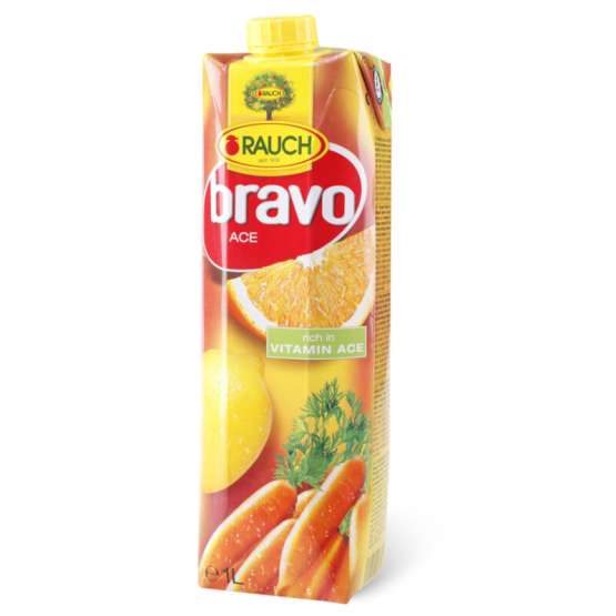 Negazirani sok BRAVO ACE 1l