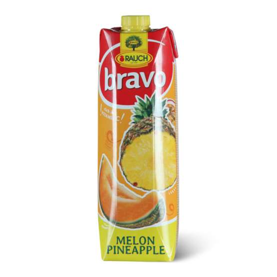 Negazirani sok BRAVO ananas Dinja 1L