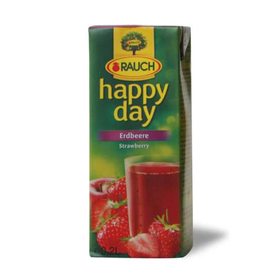 Negazirani sok HAPPY DAY jagoda 0.2l
