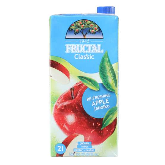 Negazirani sok FRUCTAL jabuka 2l