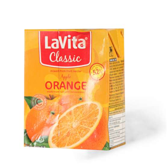 Negazirani sok LA VITA pomorandža 52% 0,2l