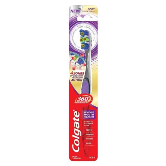 Četkica za zube COLGATE 360 Avan.Single Soft 1/1