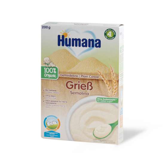 Kašica HUMANA organska bez mleka griz 200gr