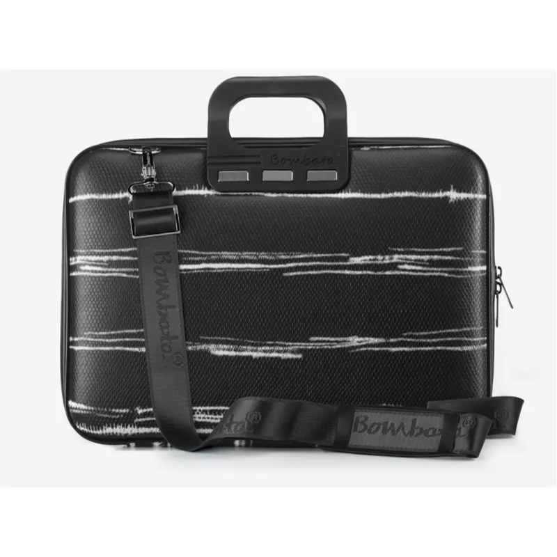 Torba BOMBATA Medio Black&White 13″/Crna